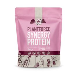 Plantforce Synergy Protein Berry 400 g – Veganskt Bärprotein av Högsta ...
